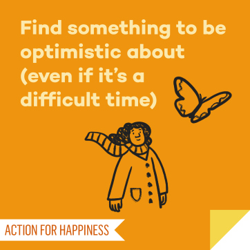 Optimistic October | Action for Happiness